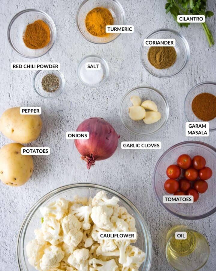 Aloo Gobi Masala (Indian Potato and Cauliflower) - Urban Farmie