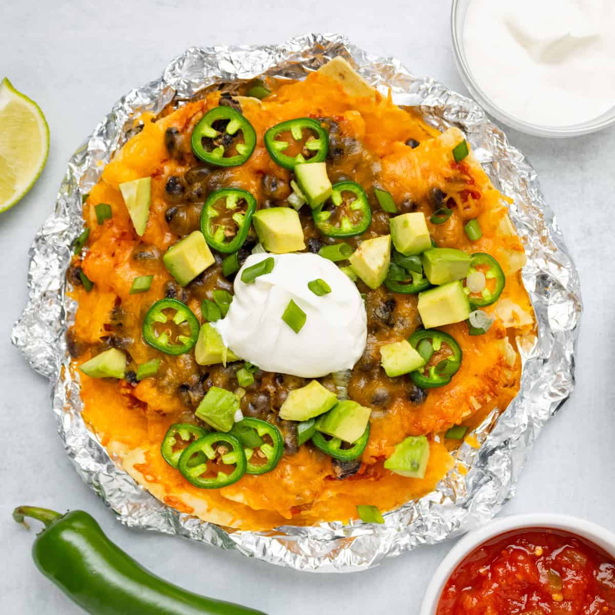Vegetarian Nachos