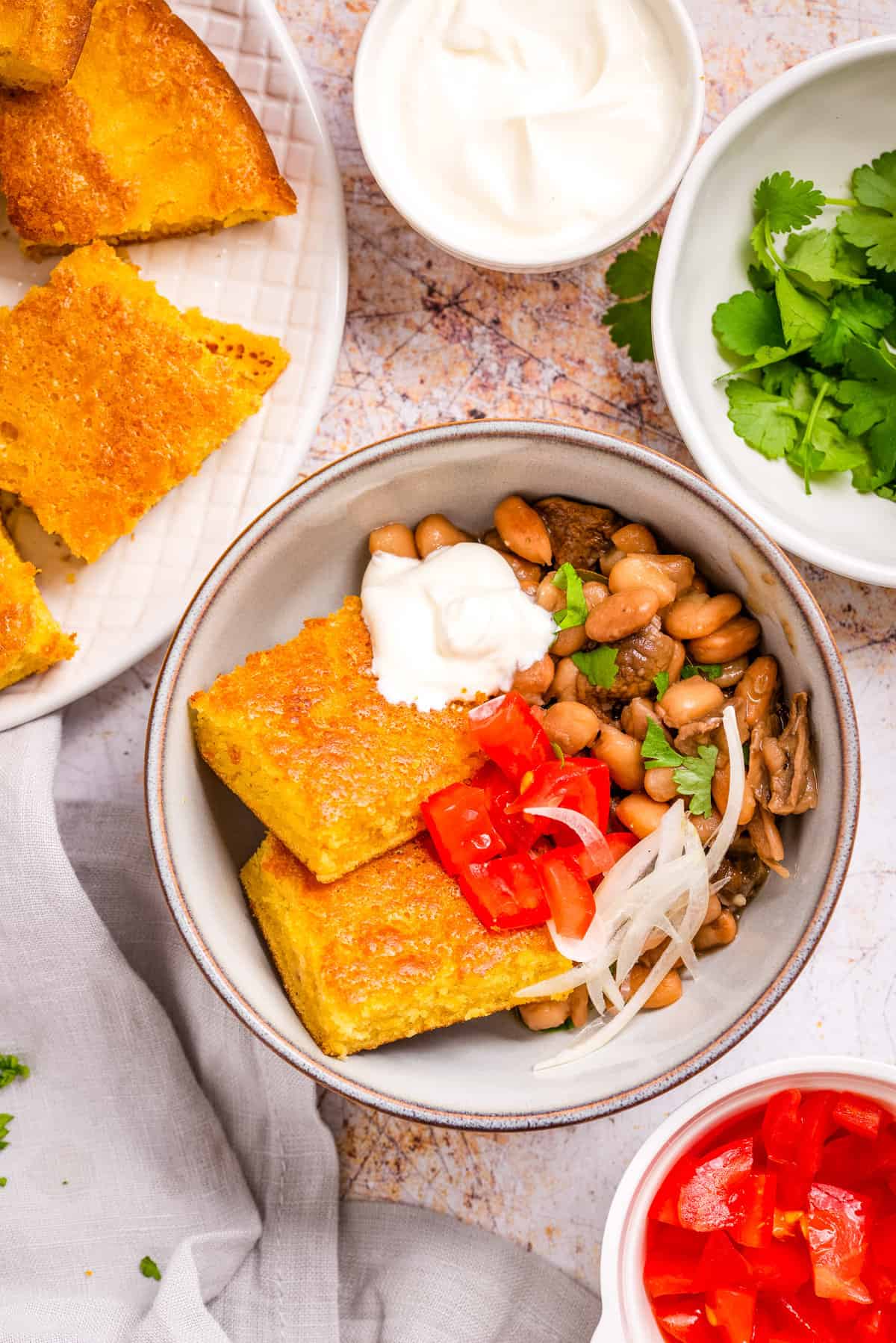 The Best Beans and Cornbread Recipe - Urban Farmie