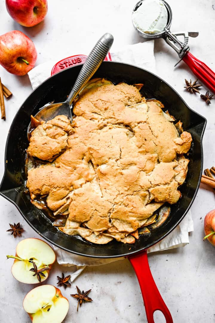 Bisquick Apple Cobbler - Urban Farmie