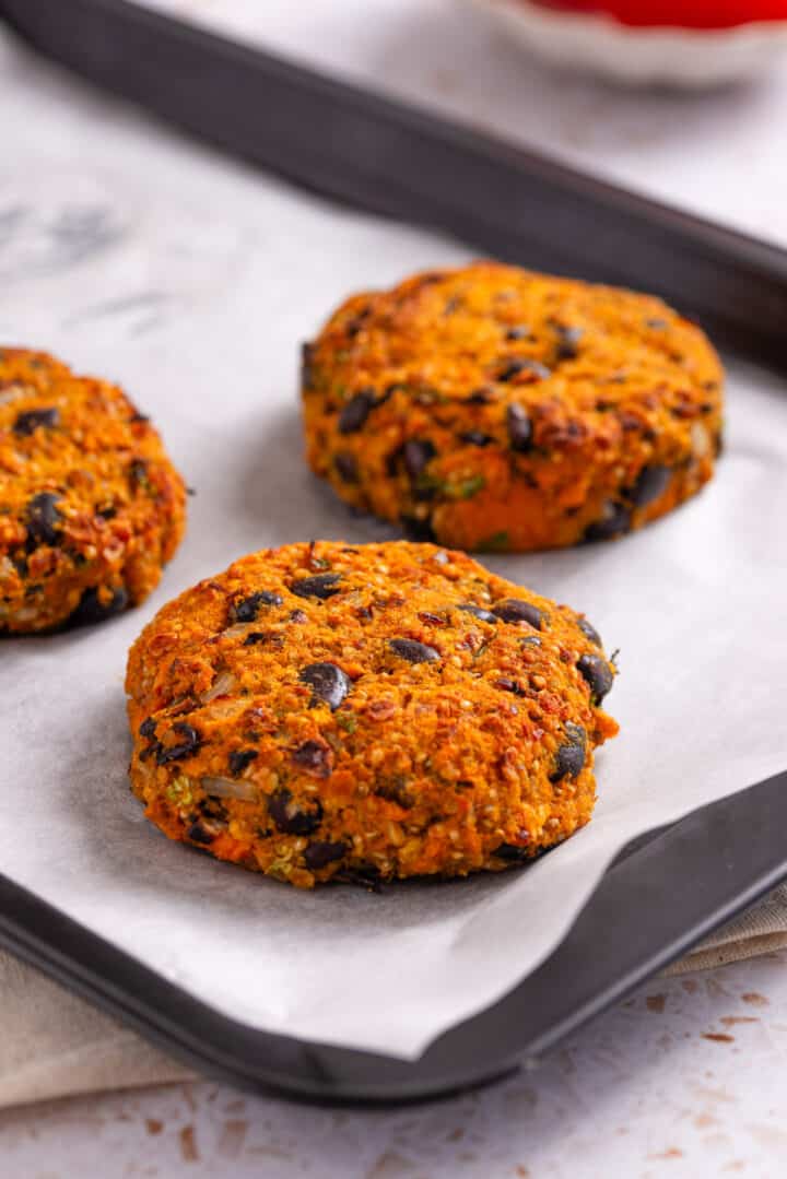 Black Bean Quinoa Burgers (Vegan)