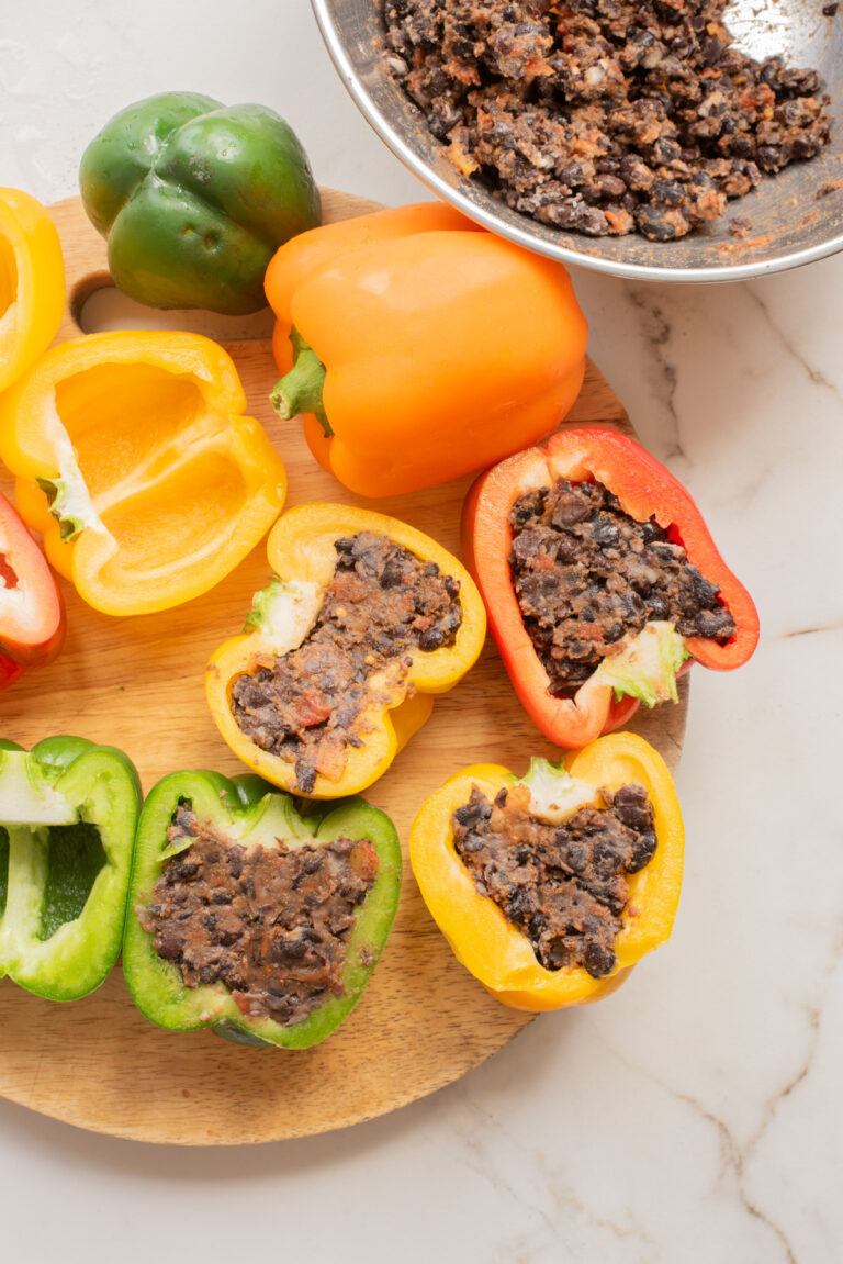 Black Bean Stuffed Peppers