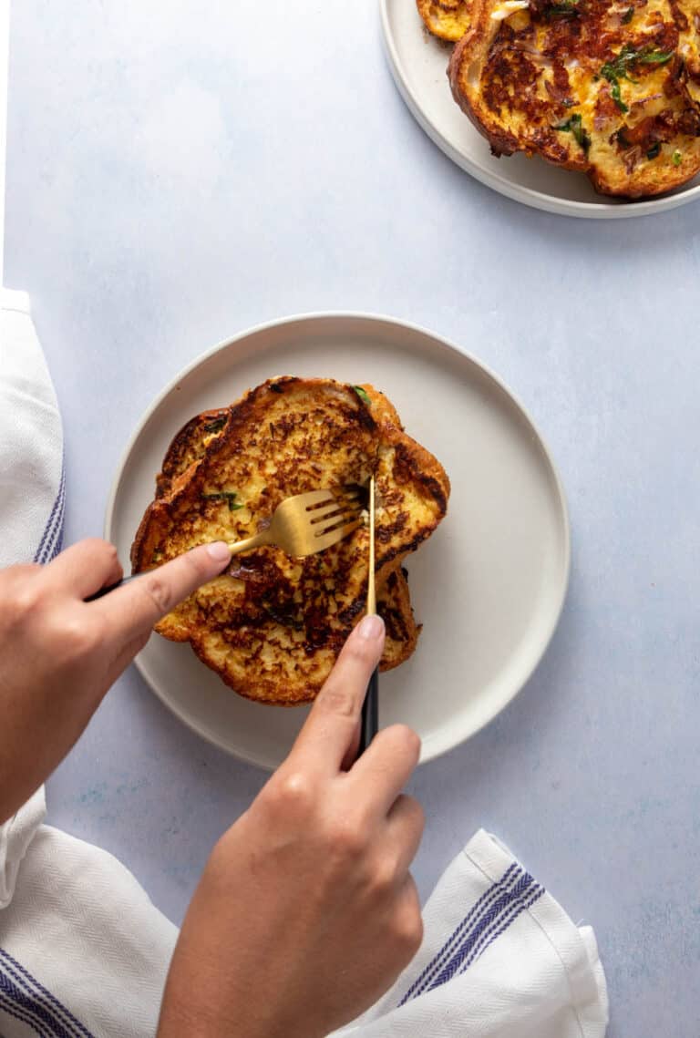 Savory Bombay Toast (Masala Toast)