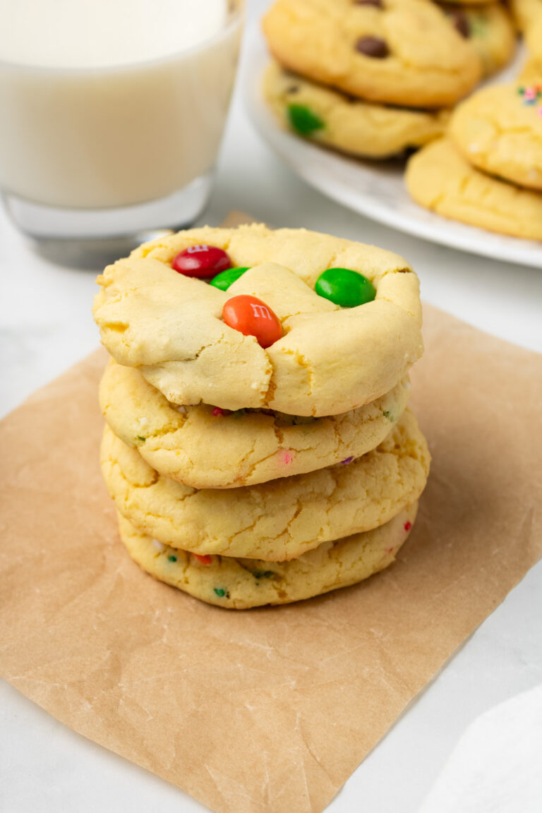 Yellow Cake Mix Cookies