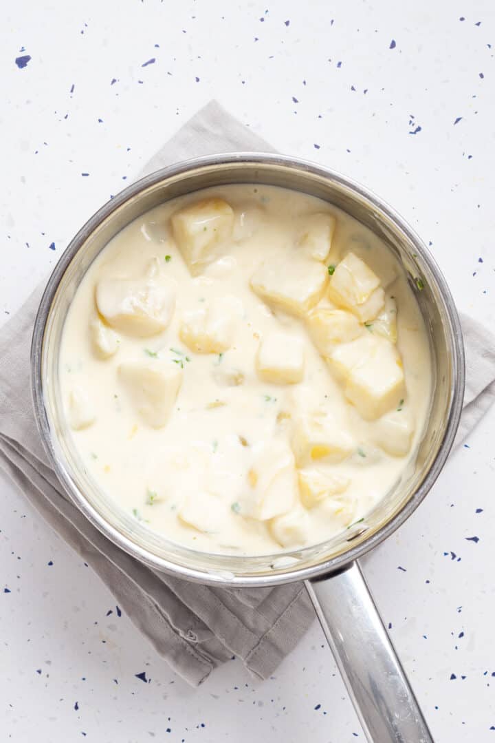 Cheesy Potatoes (Real Potatoes!)