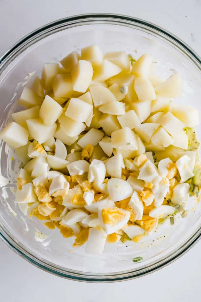Classic American Potato Salad - Urban Farmie