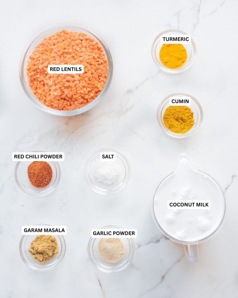 Coconut Red Lentil Curry