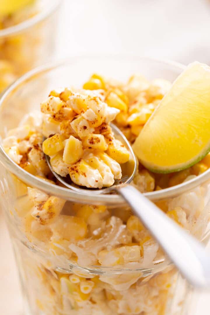 Corn in a Cup (Elote en Vaso)