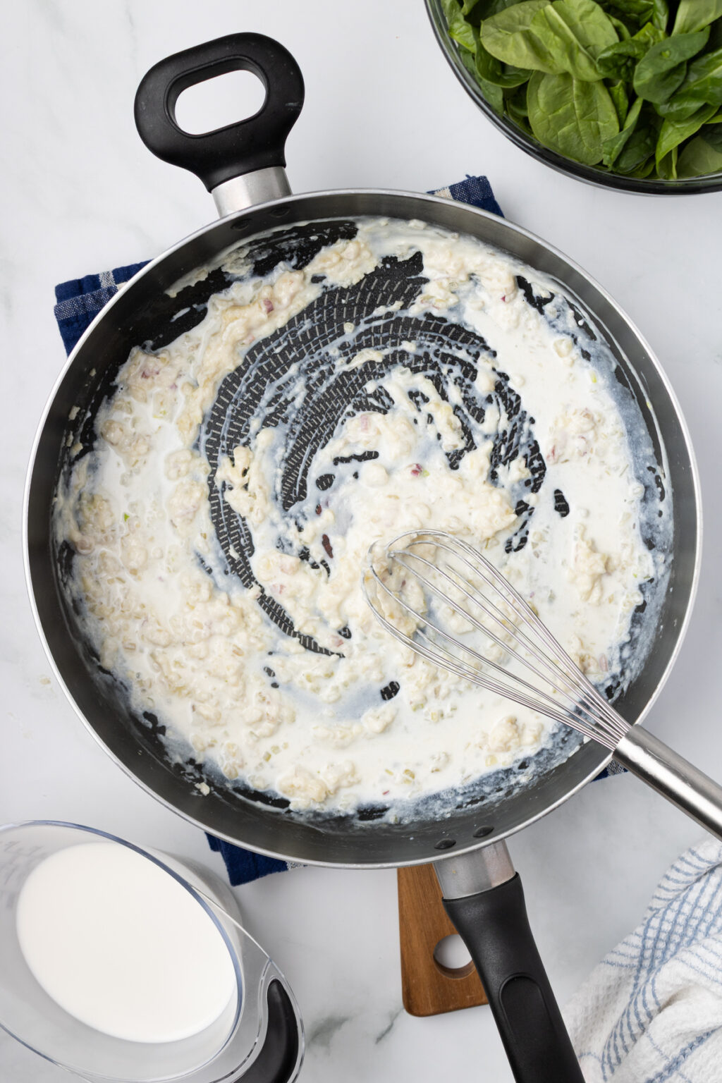 Easy Creamed Spinach