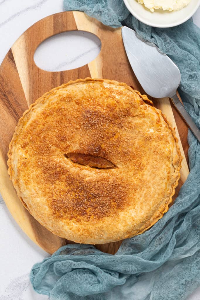 Double Crusted Sweet Potato Pie