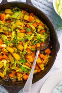 Authentic Ethiopian Cabbage (Atakilt Wat)