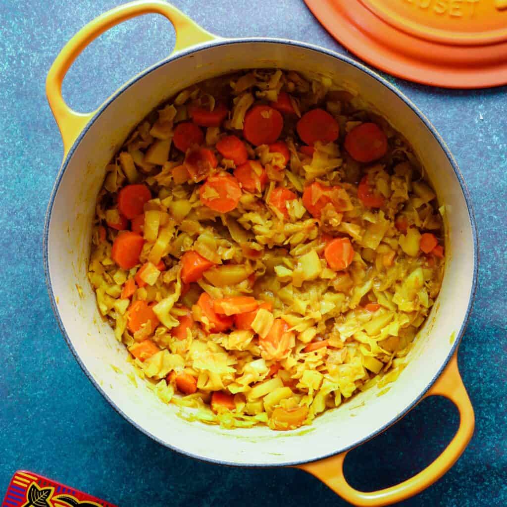 Ethiopian Cabbage (Atakilt Wat / Atkilt Wot) - The Farmie