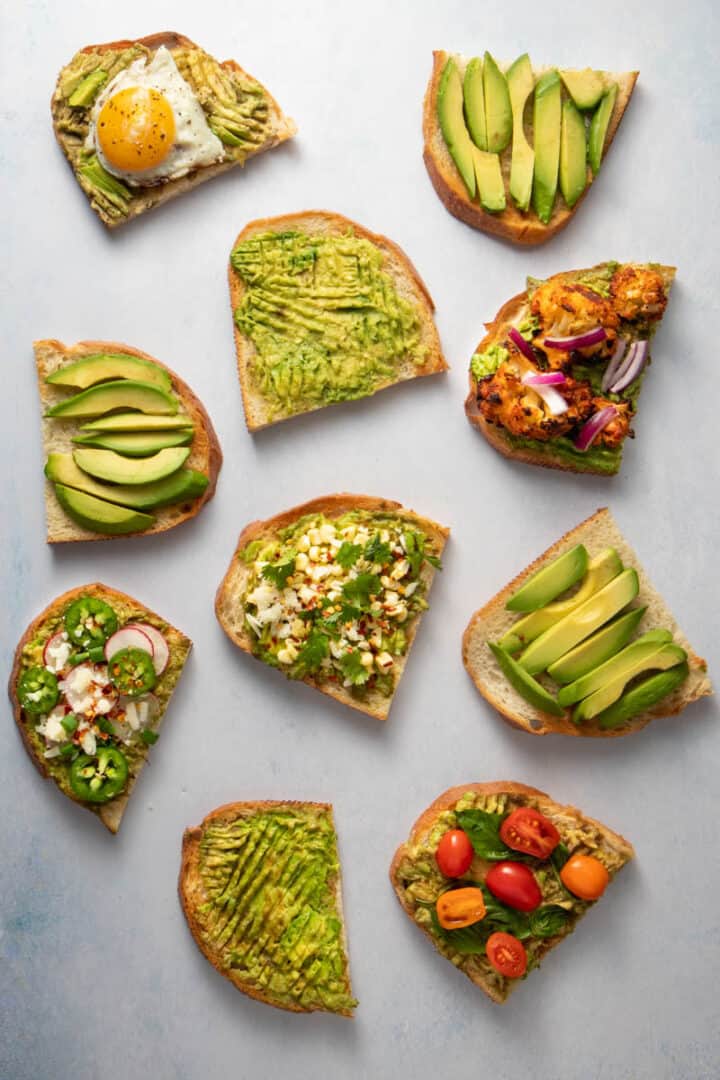 The Ultimate Guide to Avocado Toast ... and Toppings!