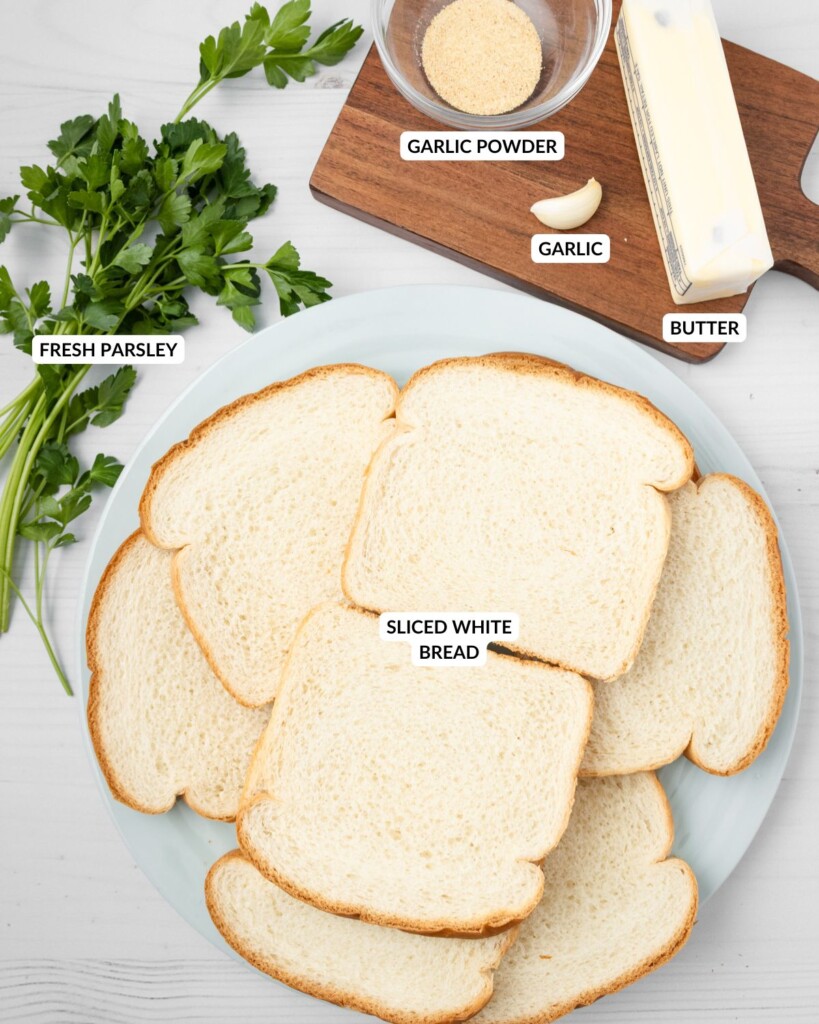 Garlic Bread with Sliced Bread