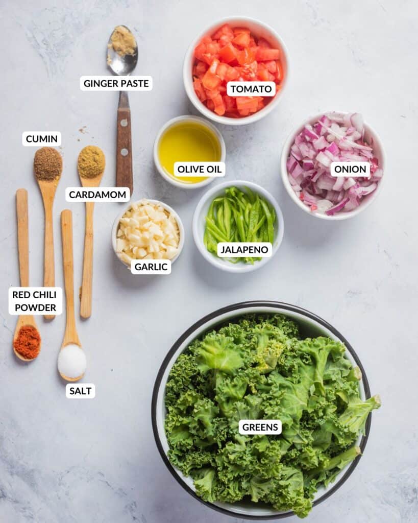 Gomen Wat (Spicy Ethiopian Greens)