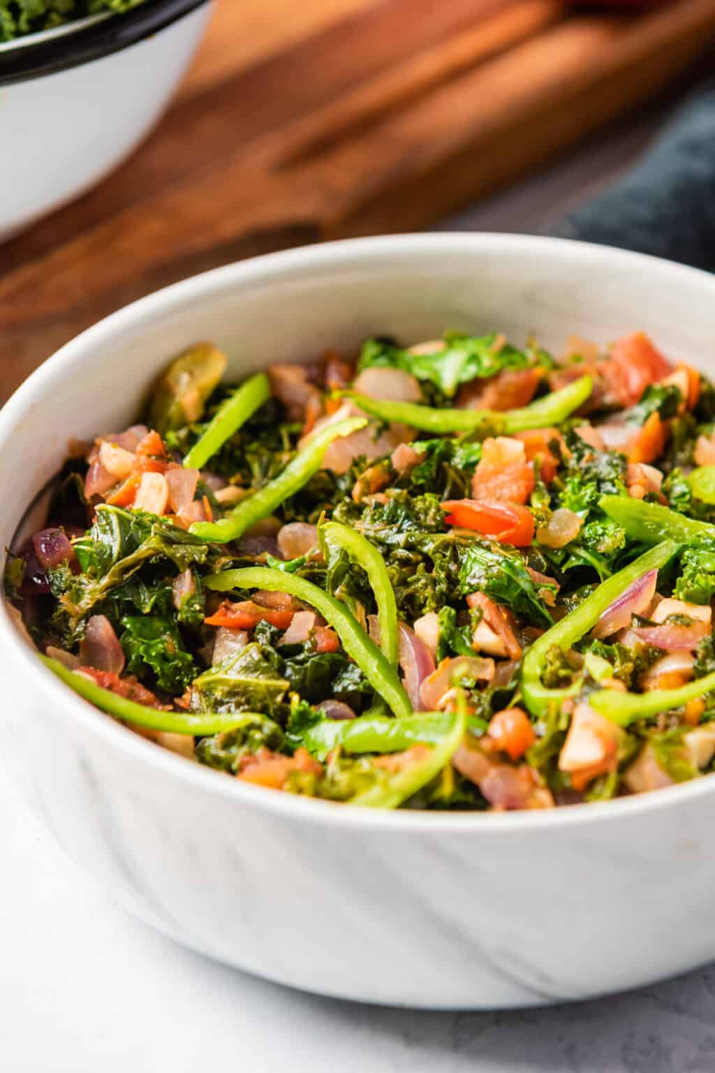 Gomen Wat (Spicy Ethiopian Greens)