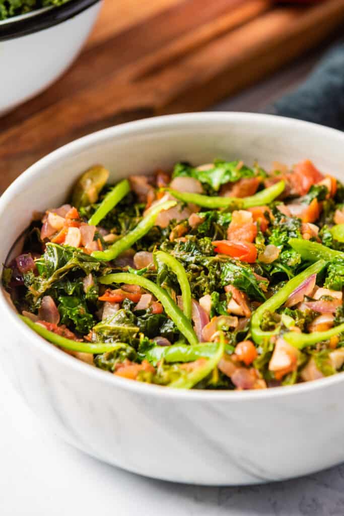 Gomen Wat (Spicy Ethiopian Greens)