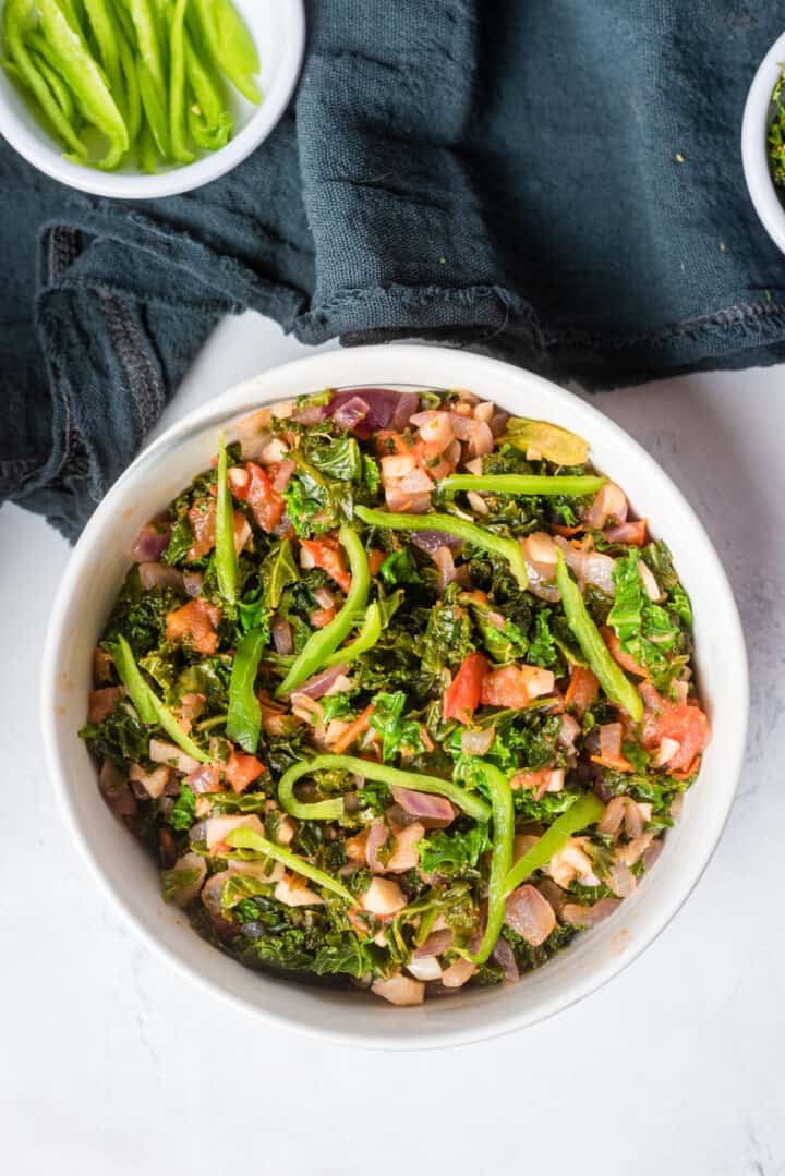 Gomen Wat (Spicy Ethiopian Greens)