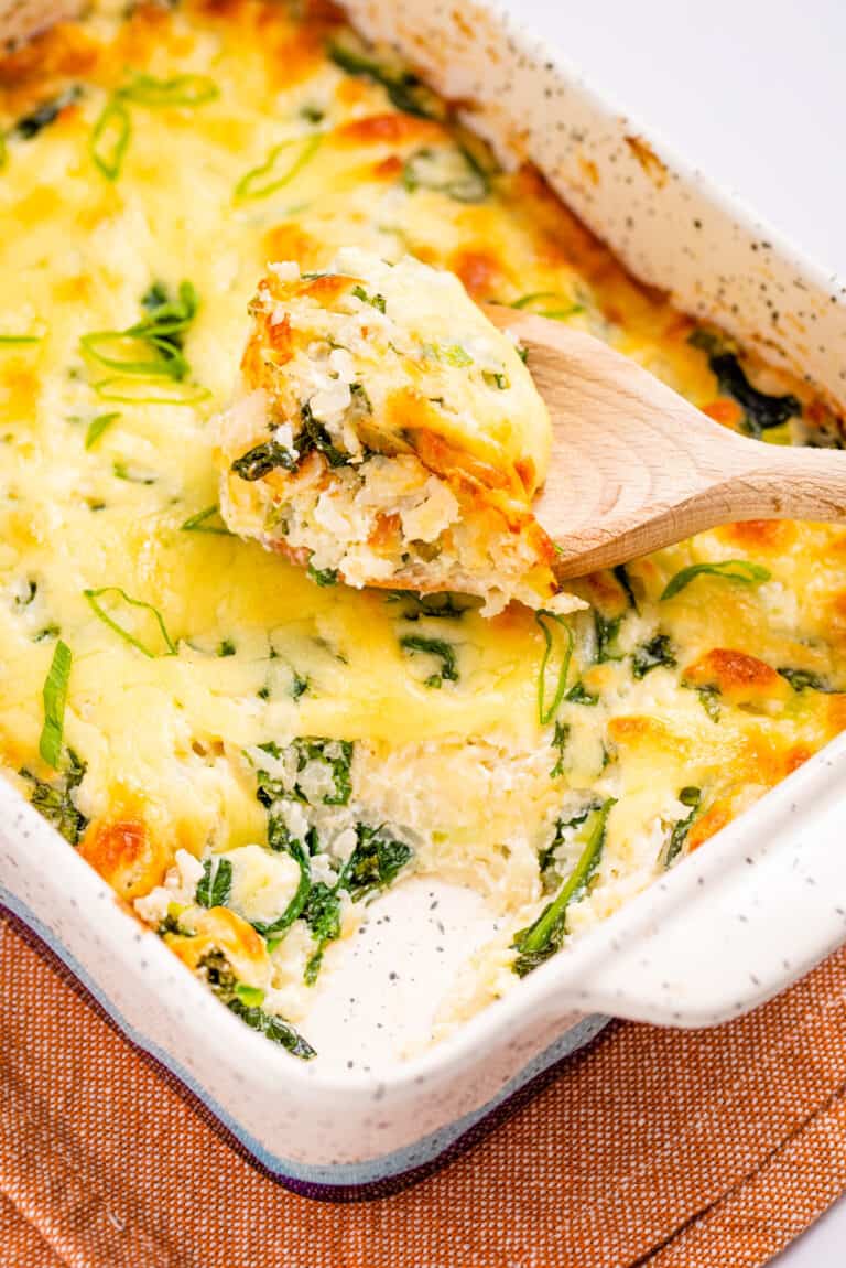 Green Rice Casserole (Cheesy Green Rice Recipe) - Urban Farmie