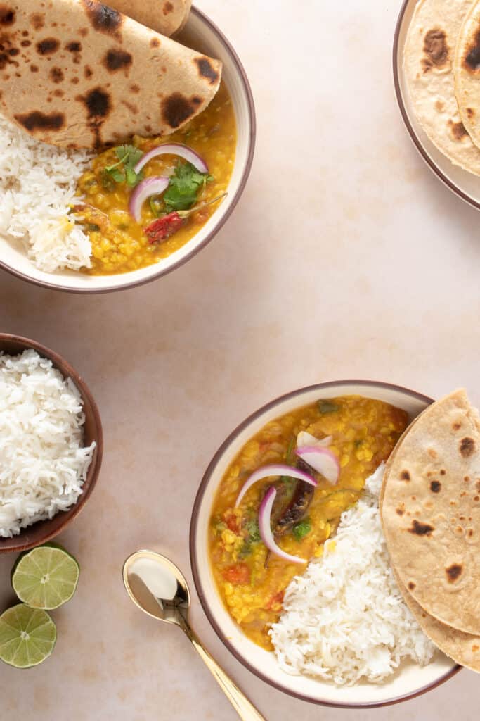 Simple Indian Dal Tadka (Yellow Lentil Curry) - Urban Farmie