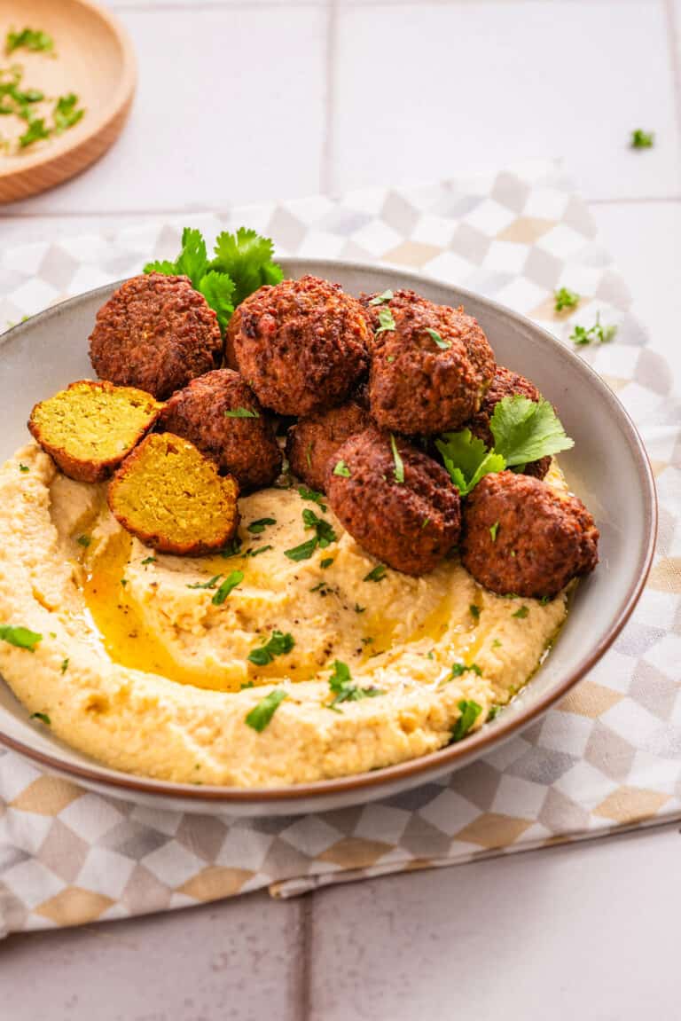 Hummus and Falafel Bowls