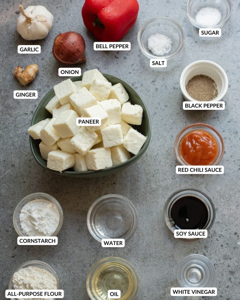 Indian Chili Paneer