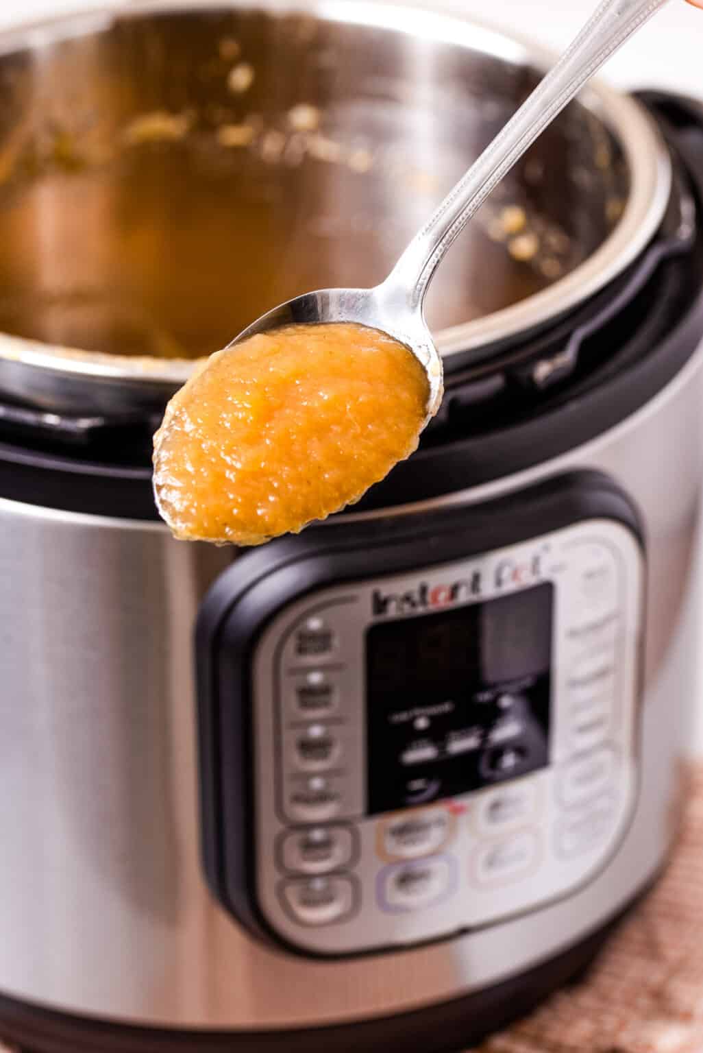 Easy Instant Pot Apple Butter (No Peeling!) - Urban Farmie