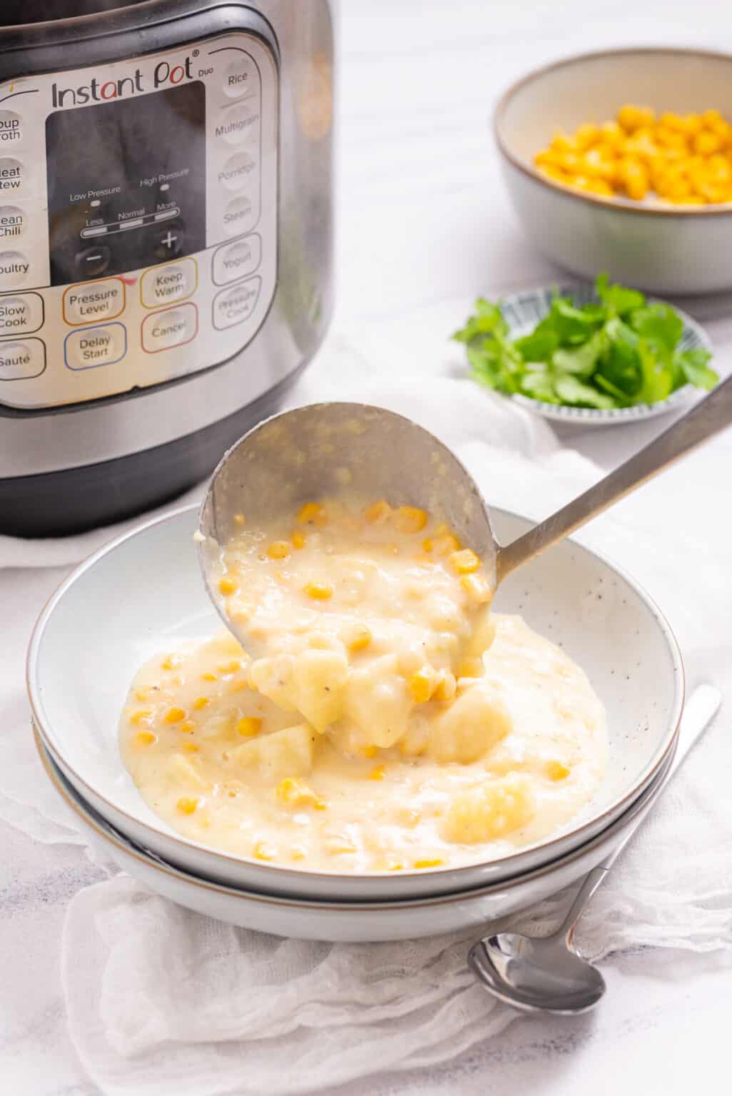 Instant Pot Corn Chowder