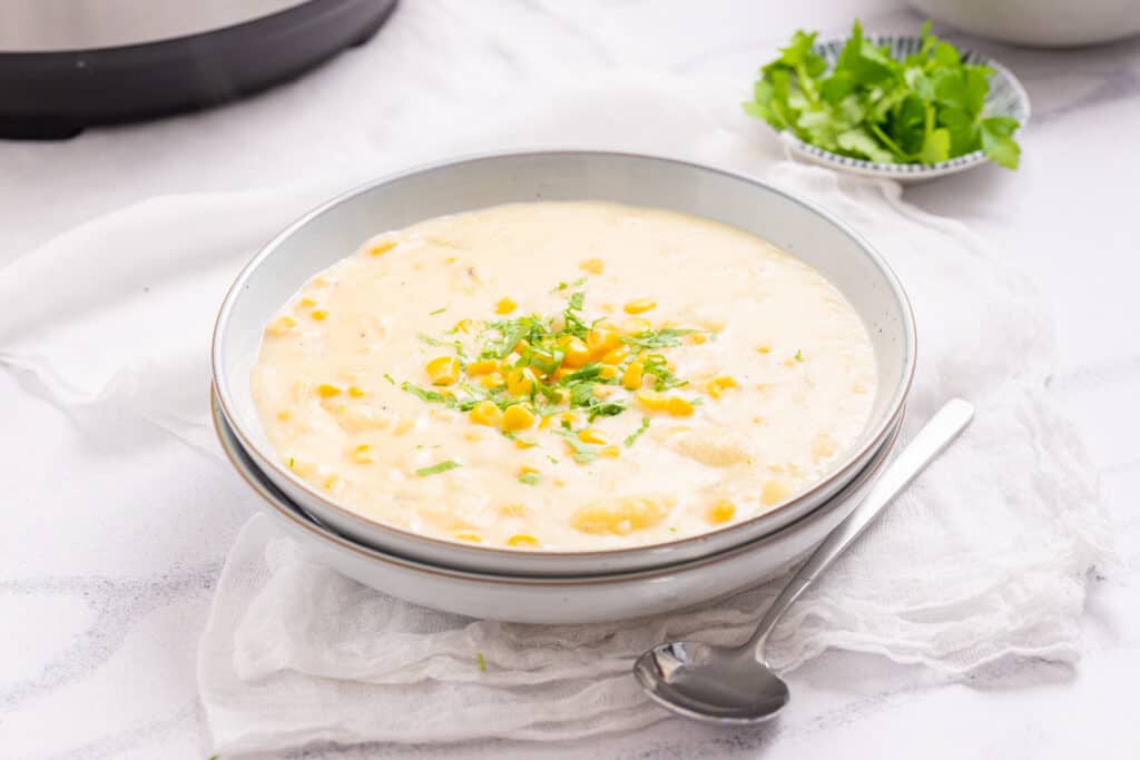 Instant Pot Corn Chowder