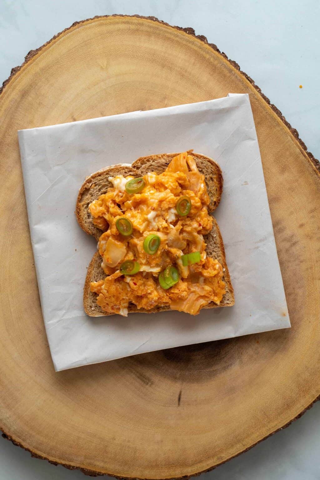 Korean Street Toast (Kimchi Toast) - Urban Farmie