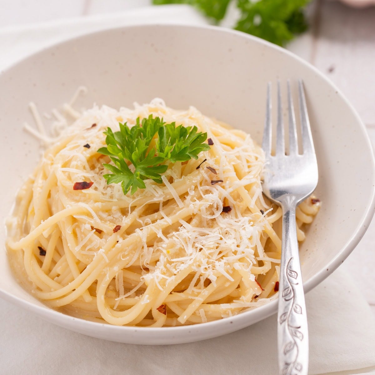 Lemon Butter Pasta (+ Frozen Lemon Hack)