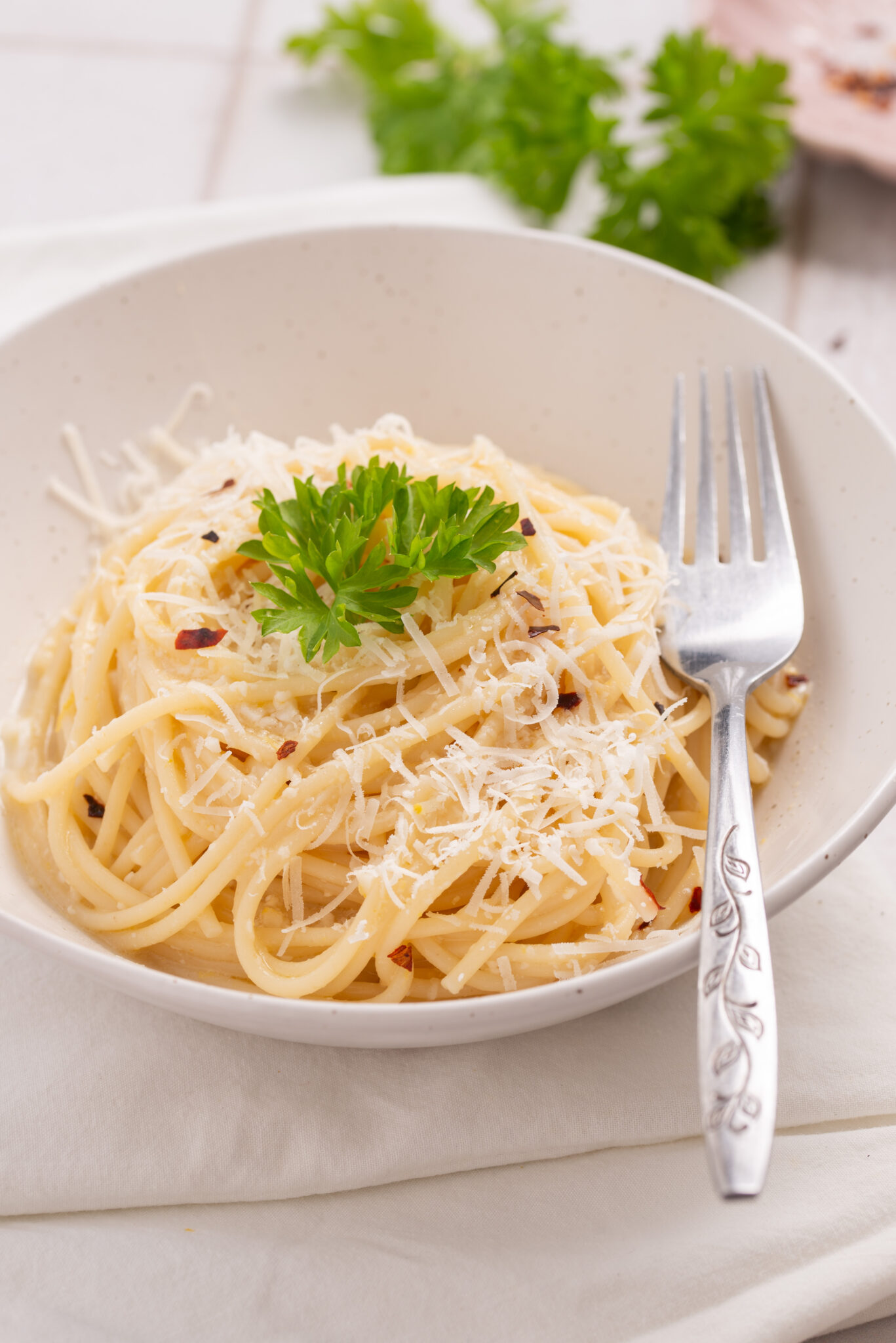 Lemon Butter Pasta (Pasta al Limone)