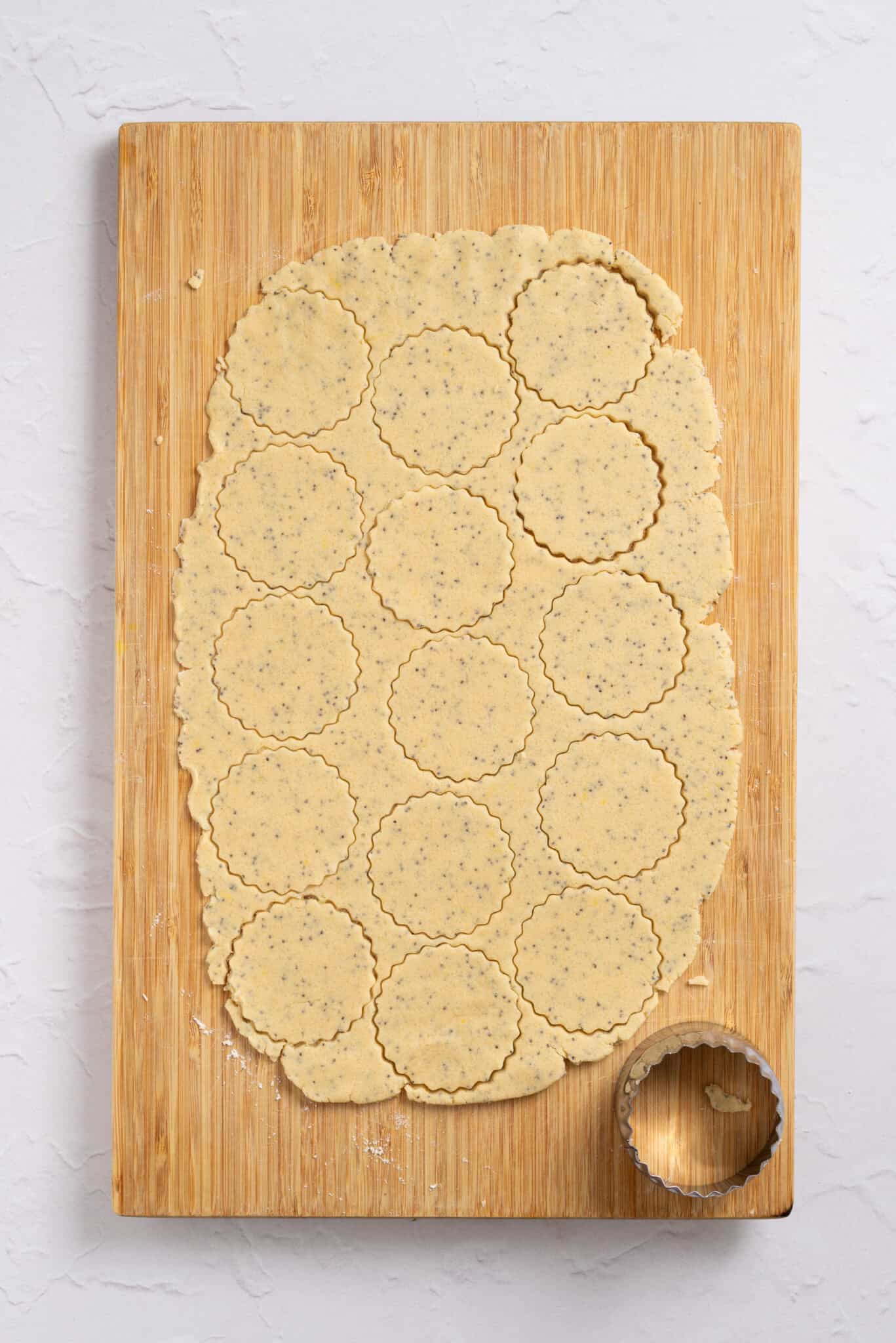 Lemon Shortbread Cookies