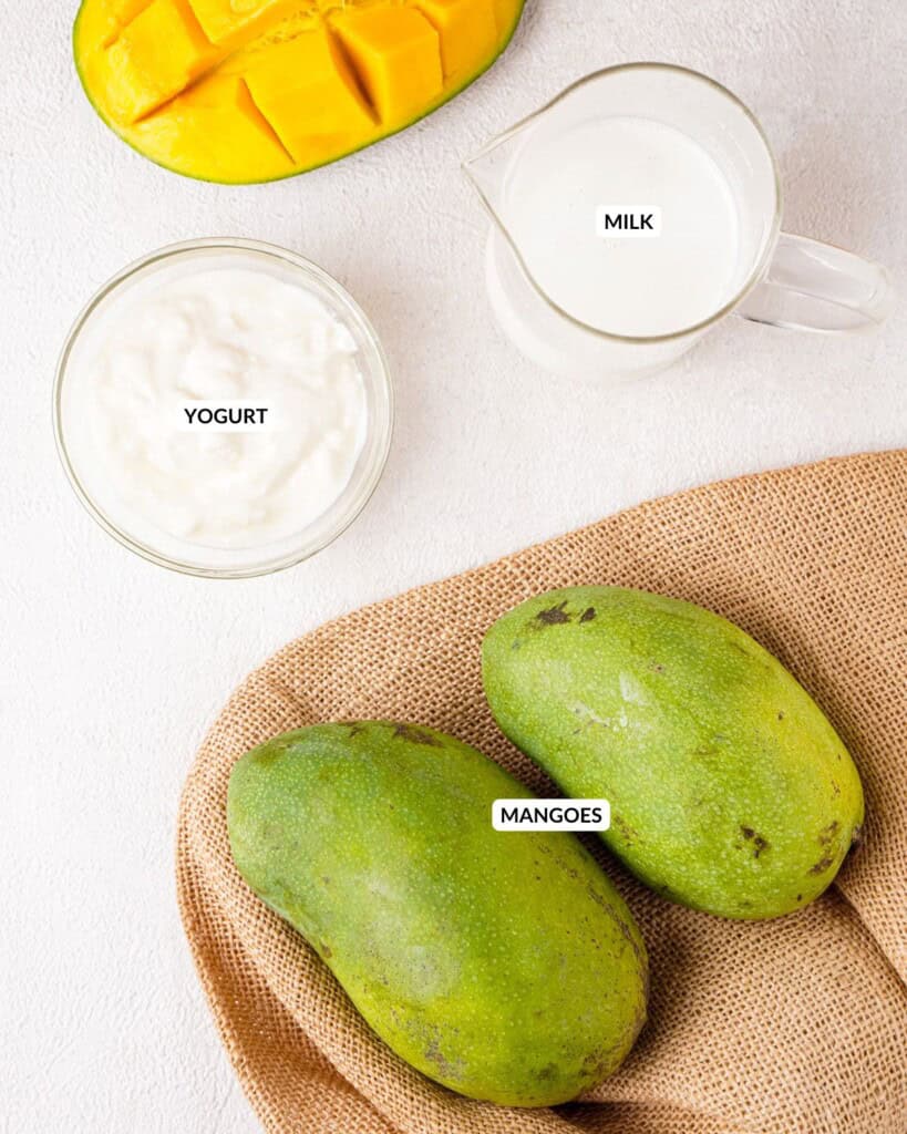 Homemade Mango Lassi (with mango or mango pulp!) - Urban Farmie