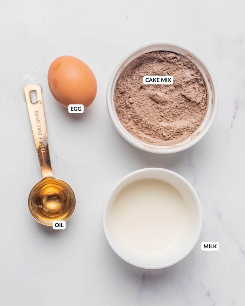 Microwave Mug Cake with Cake Mix (Quick and Easy!)
