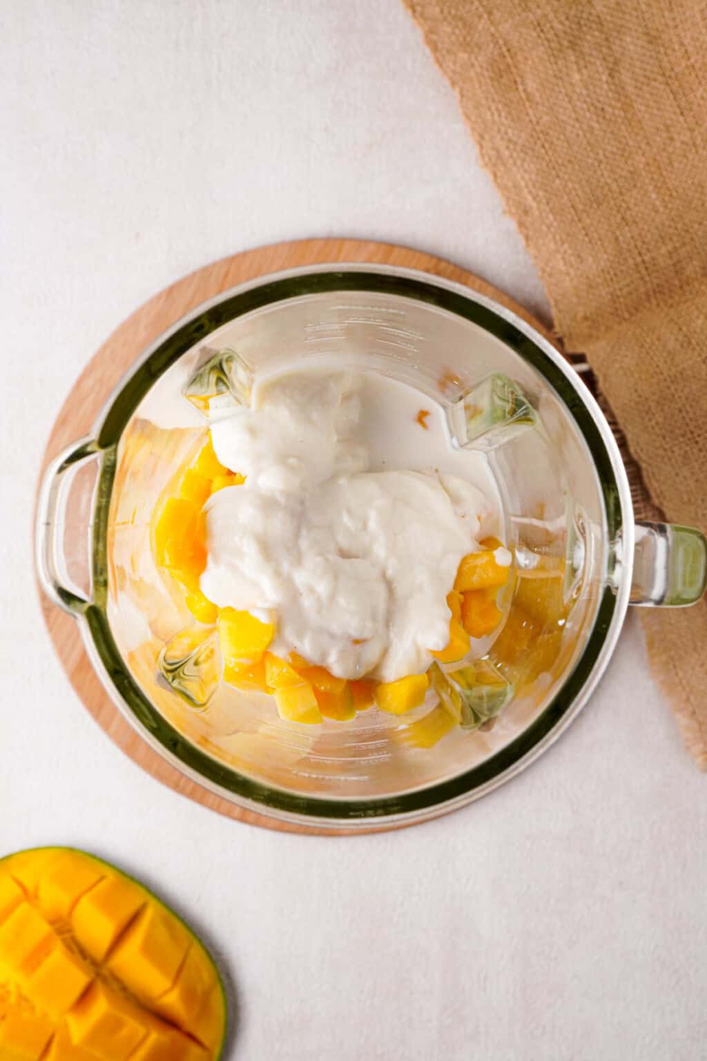 Homemade Mango Lassi (with mango or mango pulp!) - Urban Farmie