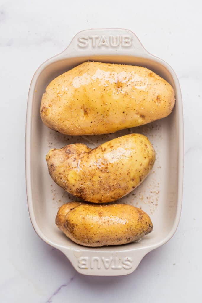 Easy Microwave Baked Potato