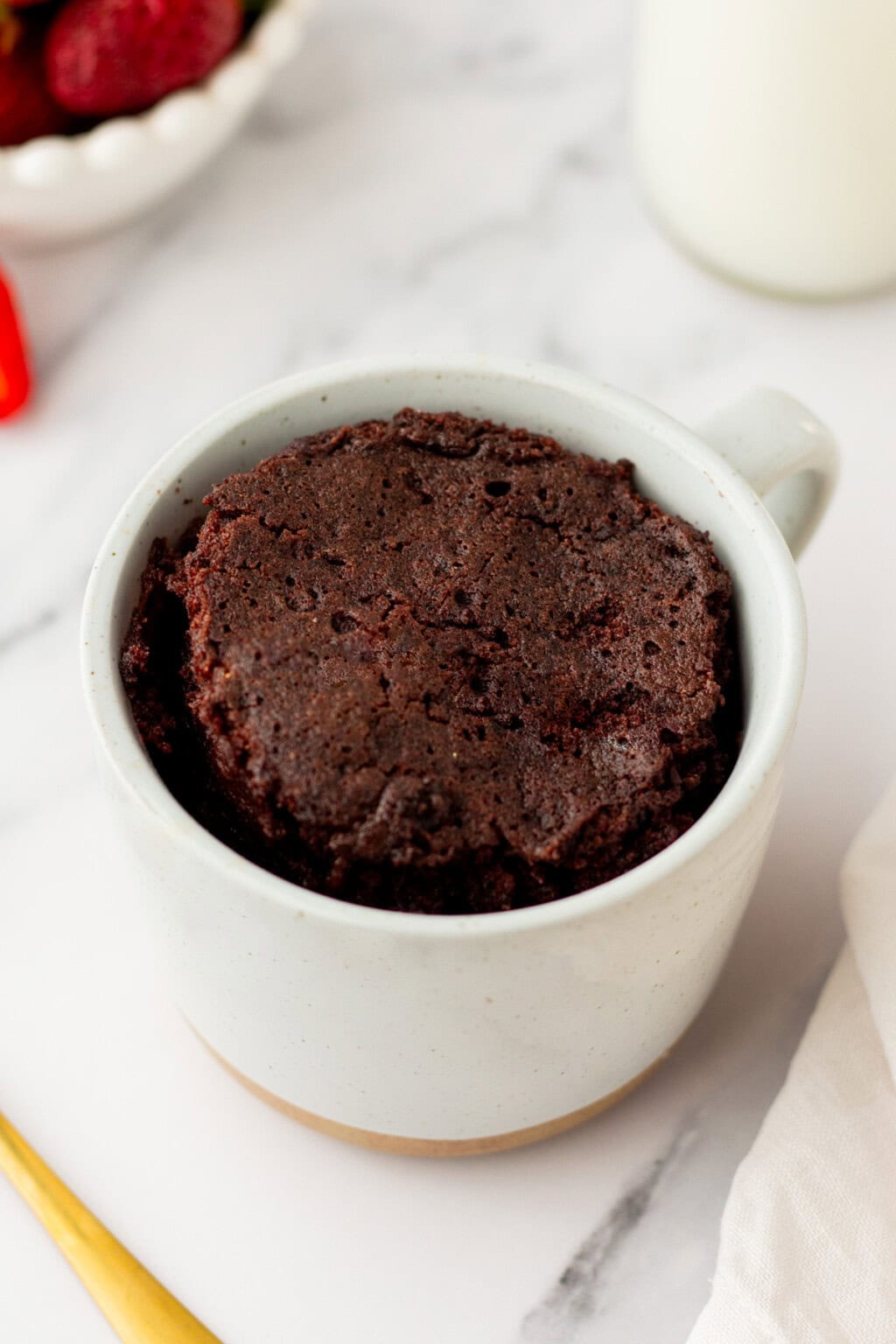 Microwave Mug Cake (with Cake Mix)