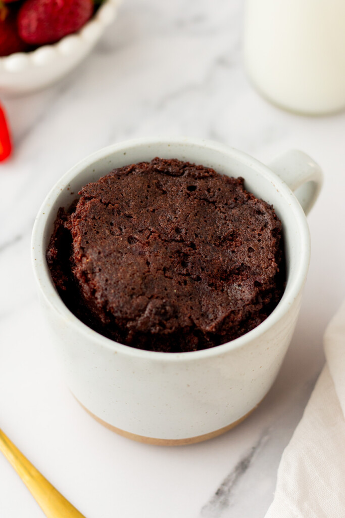 Microwave Mug Cake (with Cake Mix)