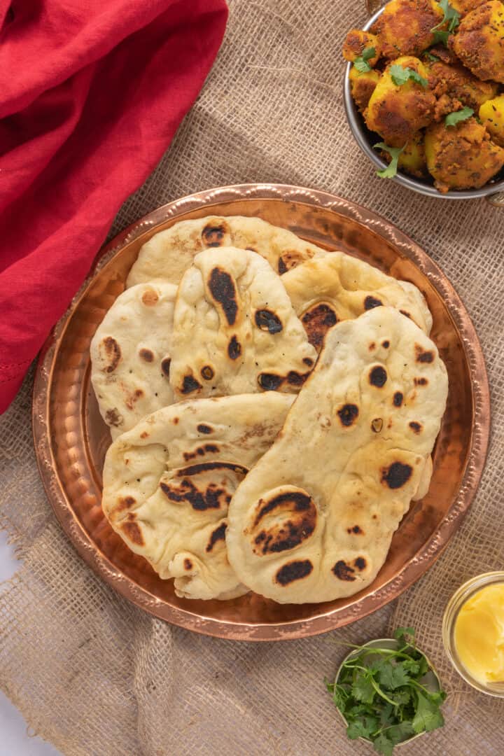 Homemade Traditional Naan Bread (Easy Recipe) - Urban Farmie