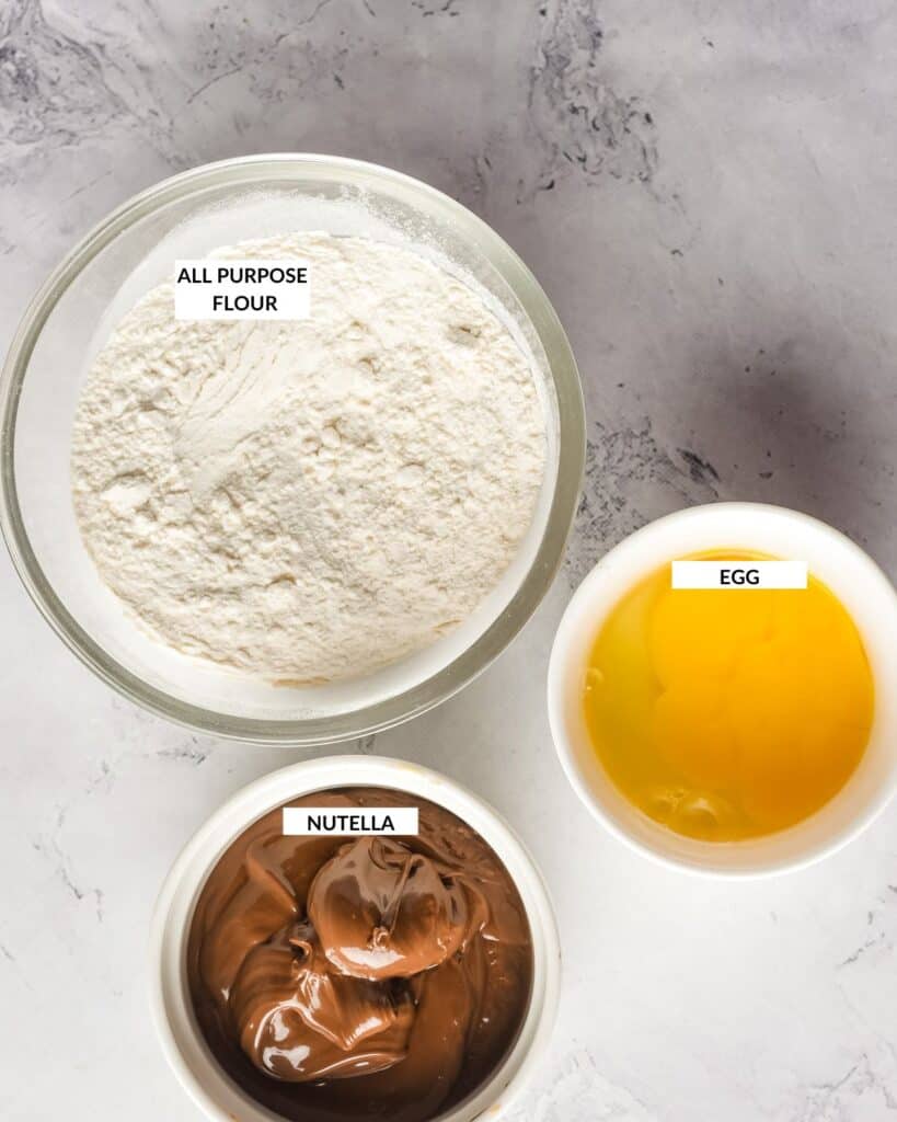 3 Ingredient Nutella Cookies - Urban Farmie