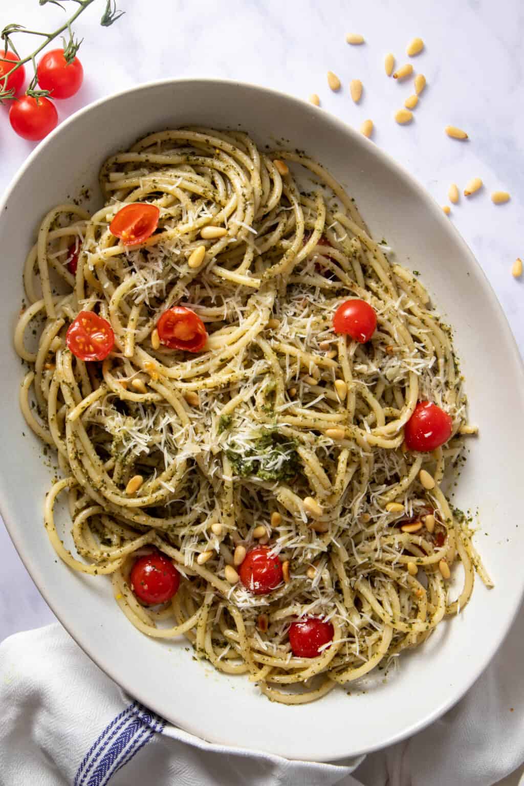 Basil Pesto aka Pesto alla Genovese (and variations!) - Urban Farmie