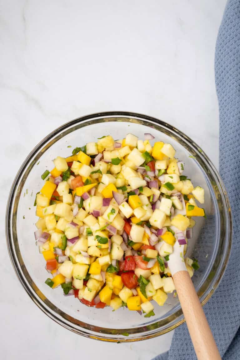 Pineapple Mango Salsa