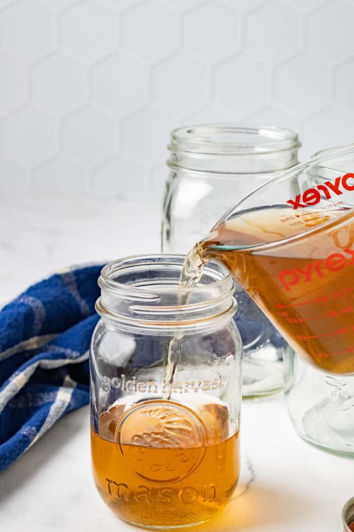 Slow Cooker Vegetable Broth (+ Ideal Veggies Infographic)