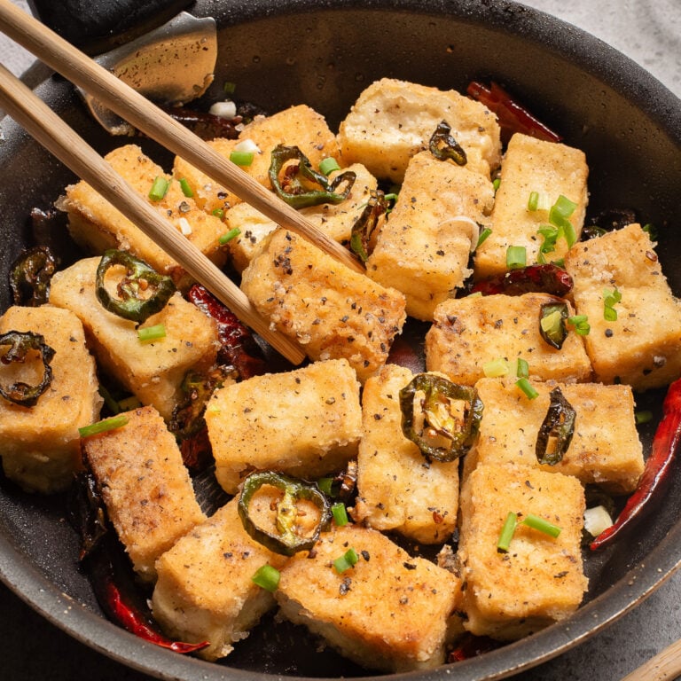 Chili Garlic Silken Tofu