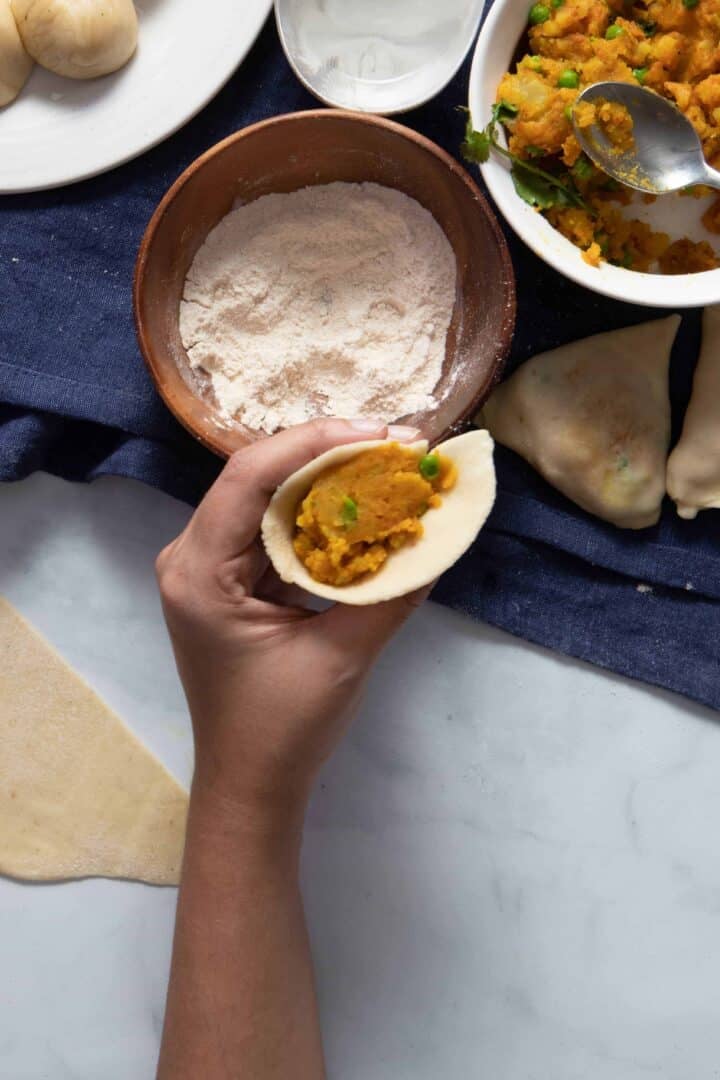 Easy Baked Samosas (Baked or Air-Fried) - Urban Farmie