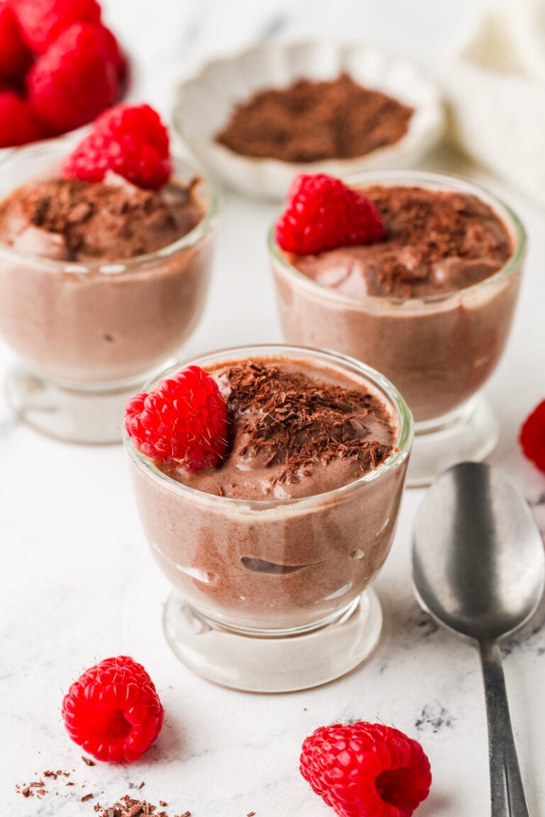 Silken Tofu Chocolate Mousse