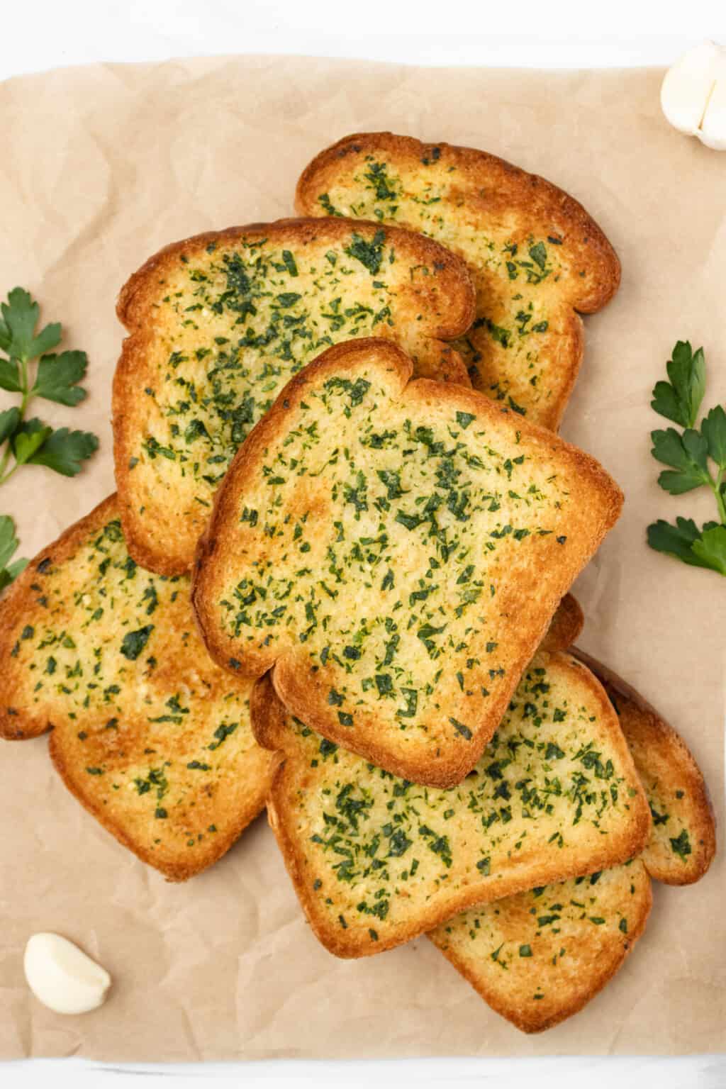 Garlic Bread with Sliced Bread