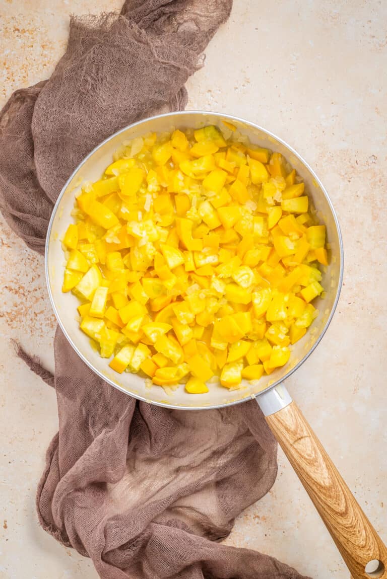 Squash Casserole with Stuffing - Urban Farmie