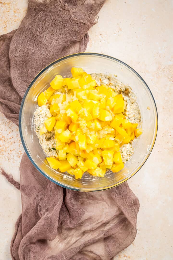 Squash Casserole with Stuffing - Urban Farmie